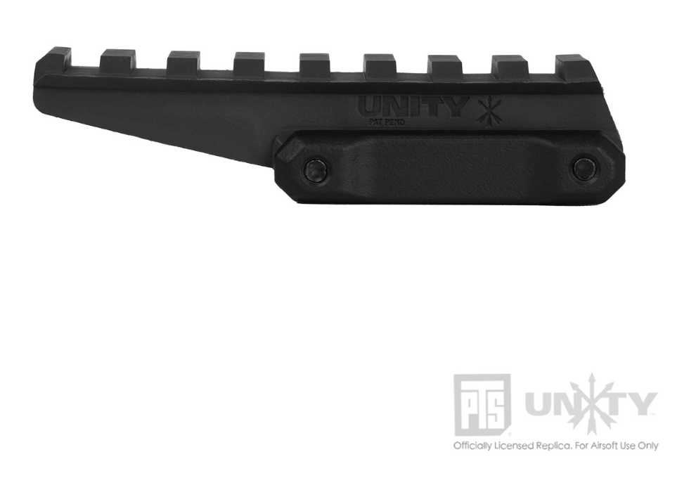 PTS Unity Tactical FAST Optic Riser - Dupont Polymer, BLK | DSG Airsoft