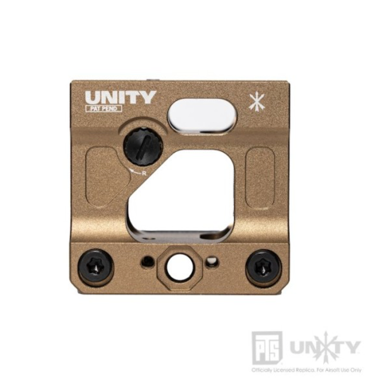 PTS Unity Tactical Fast MicroRiser Mount - FDE | DSG Airsoft